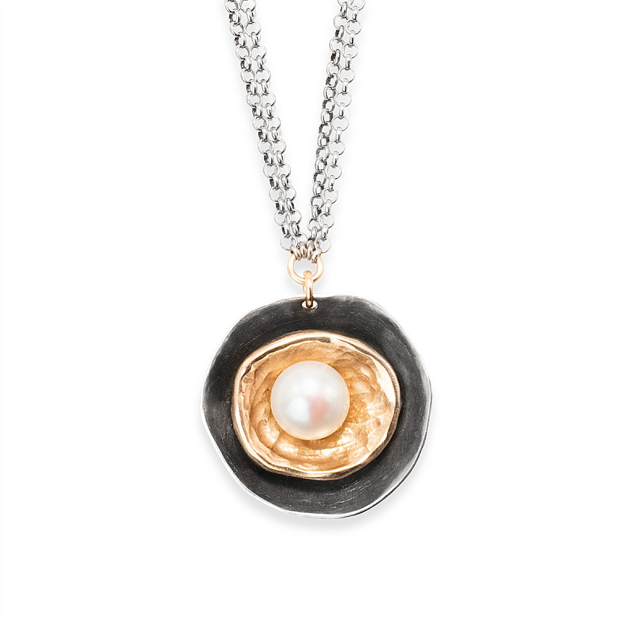 Moonlit Embrace Necklace - Necklaces By J+I Jewelry
