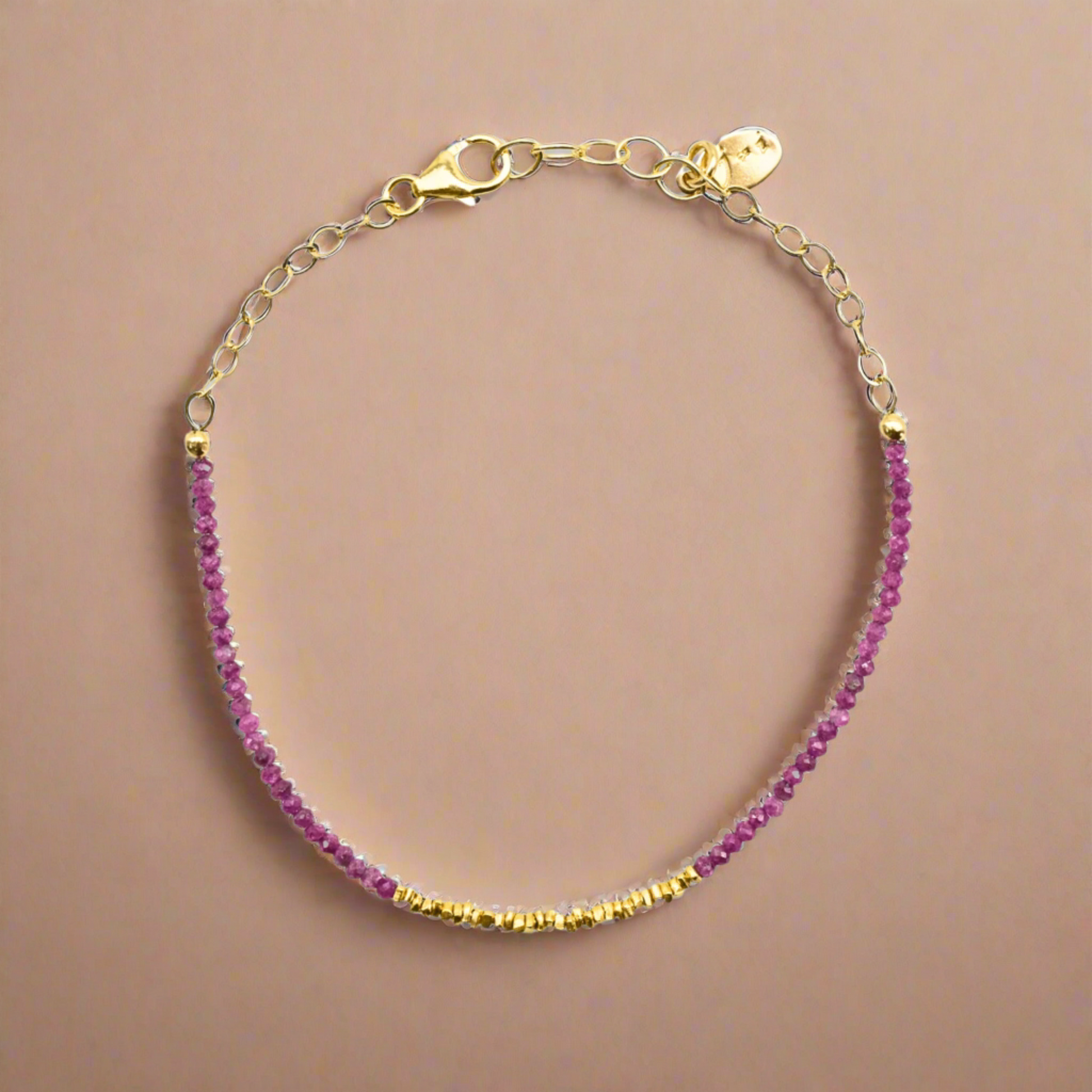 Ruby Aura Bracelet - Bracelets By J+I Jewelry